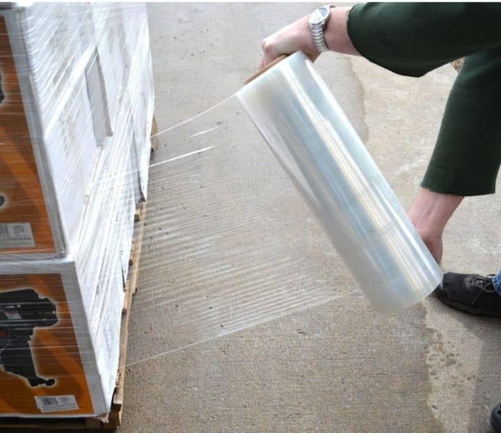 Shrink Wrap For Moving 12" X 80 Gauge X 1500' Blown Hand Stretch Film ...