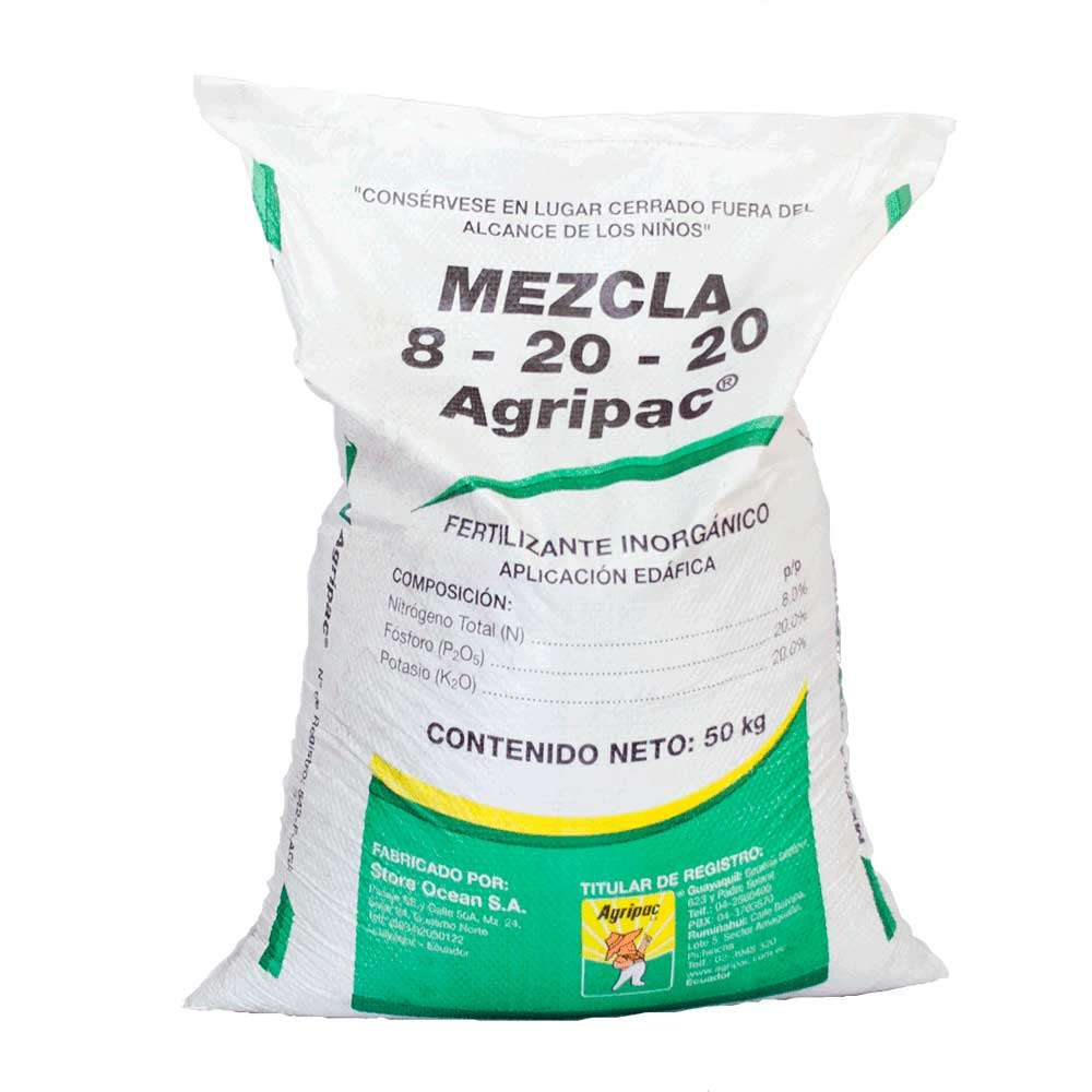 Physical Mixture 8-20-20 50 Kg. – Agrizon.com