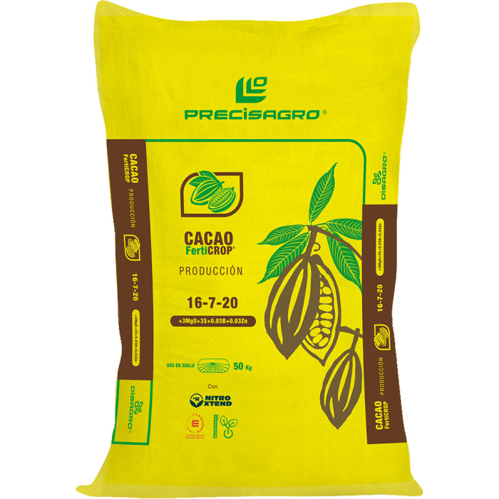Ferticrop Cocoa Production 7-16-20 50 Kg. – Agrizon.com