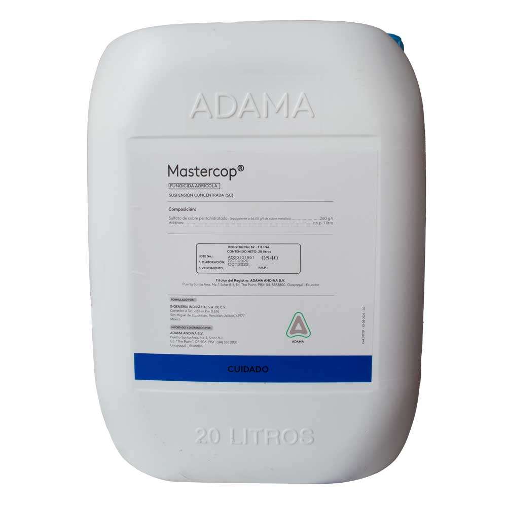 Mastercop 260 SC 18,925 lt. – Agrizon.com