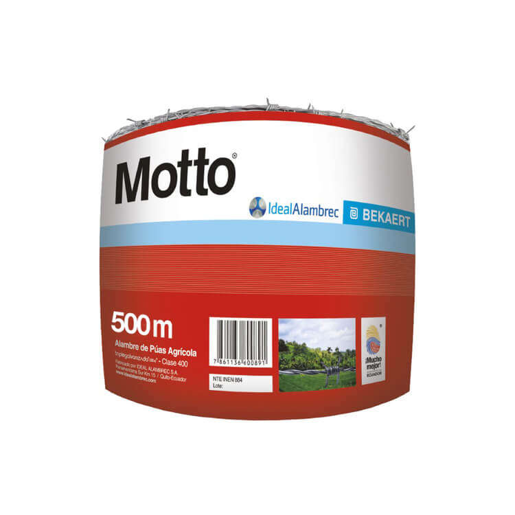 Motto Barbed Wire 500 mt. – Agrizon.com