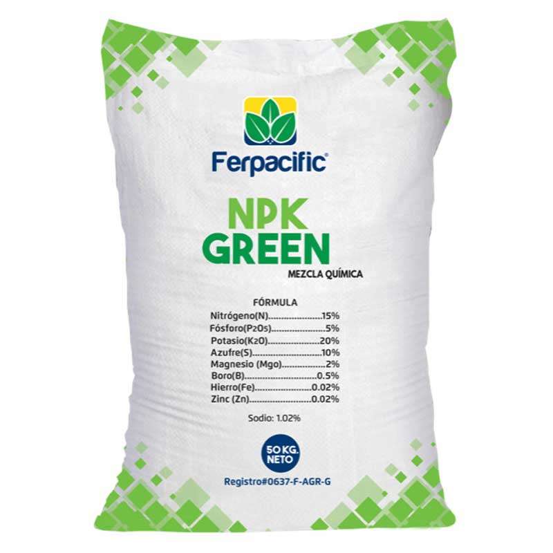 NPK Green 50 kg. – Agrizon.com