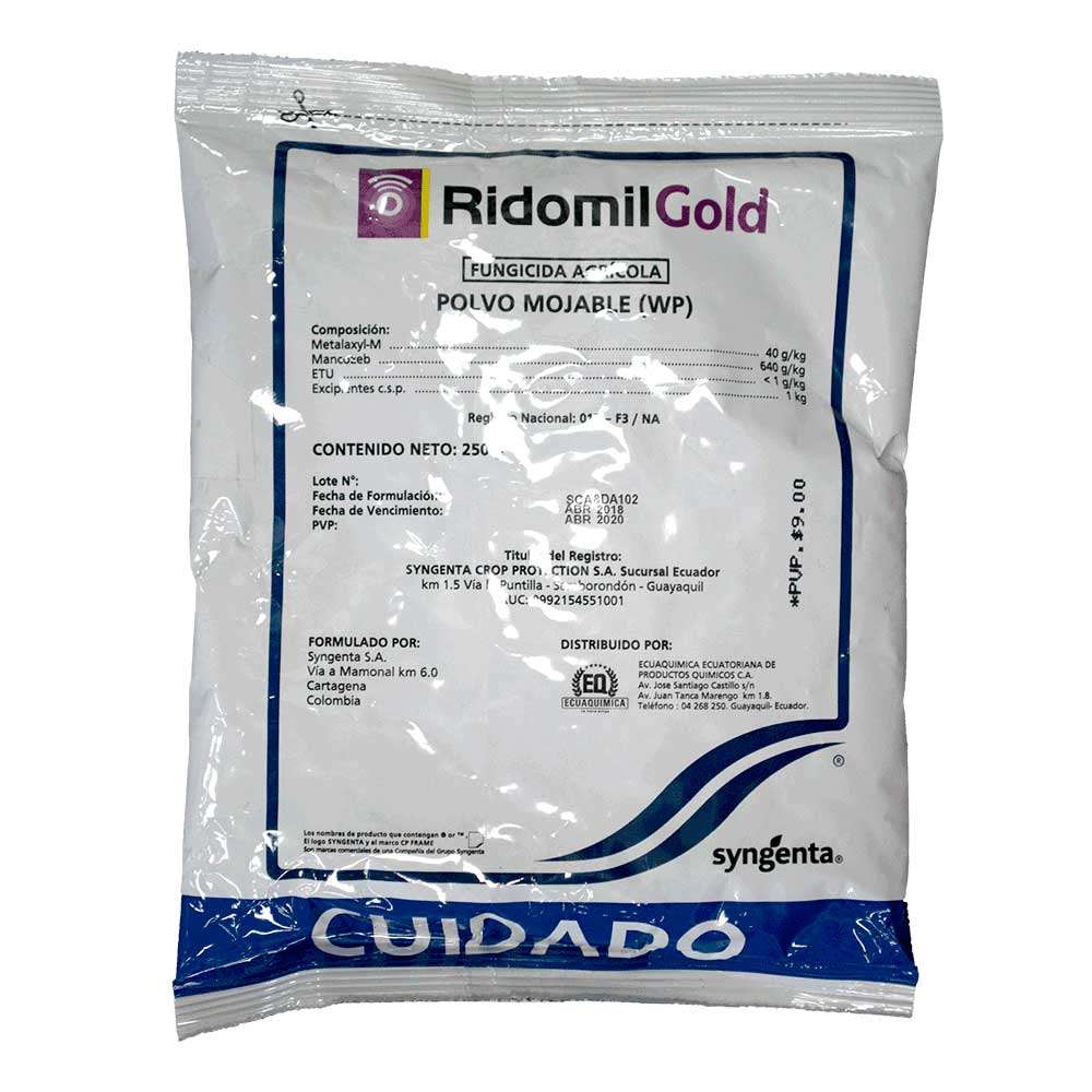 RIDOMIL GOLD 250 g. – Agrizon.com