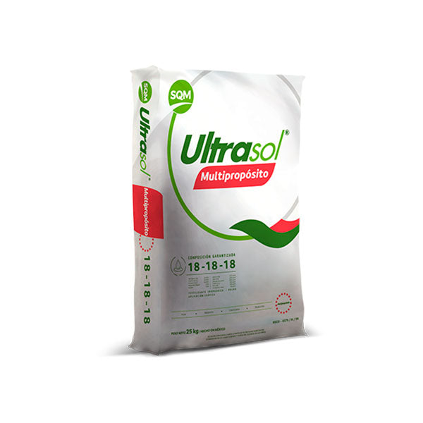 Multipurpose Ultrasol 18-18-18 25 Kg. – Agrizon.com